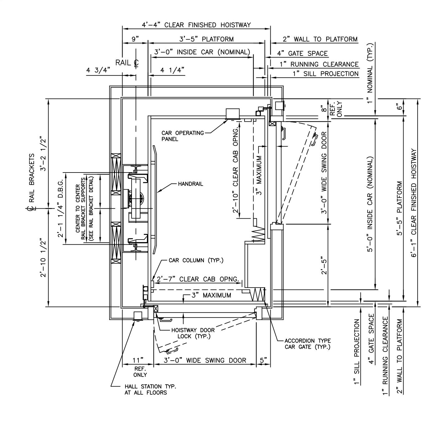 Hydraulic Drawings | Custom Elevator