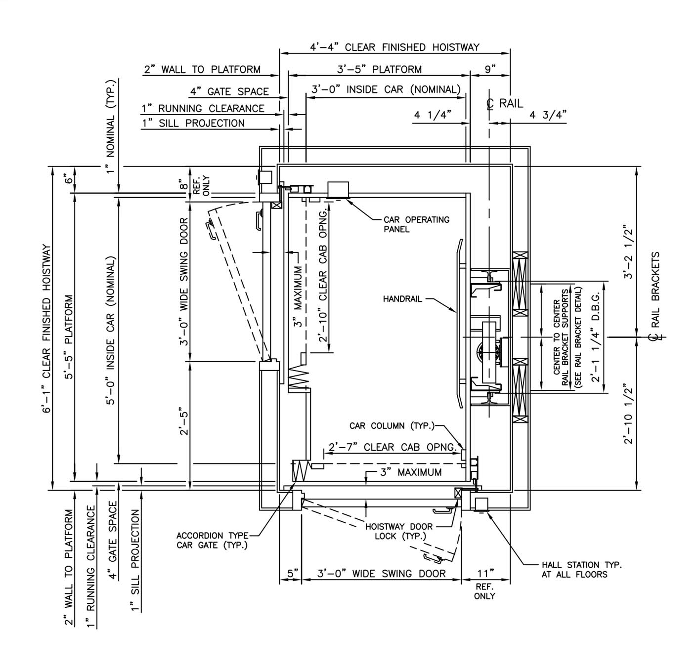 Hydraulic Drawings | Custom Elevator