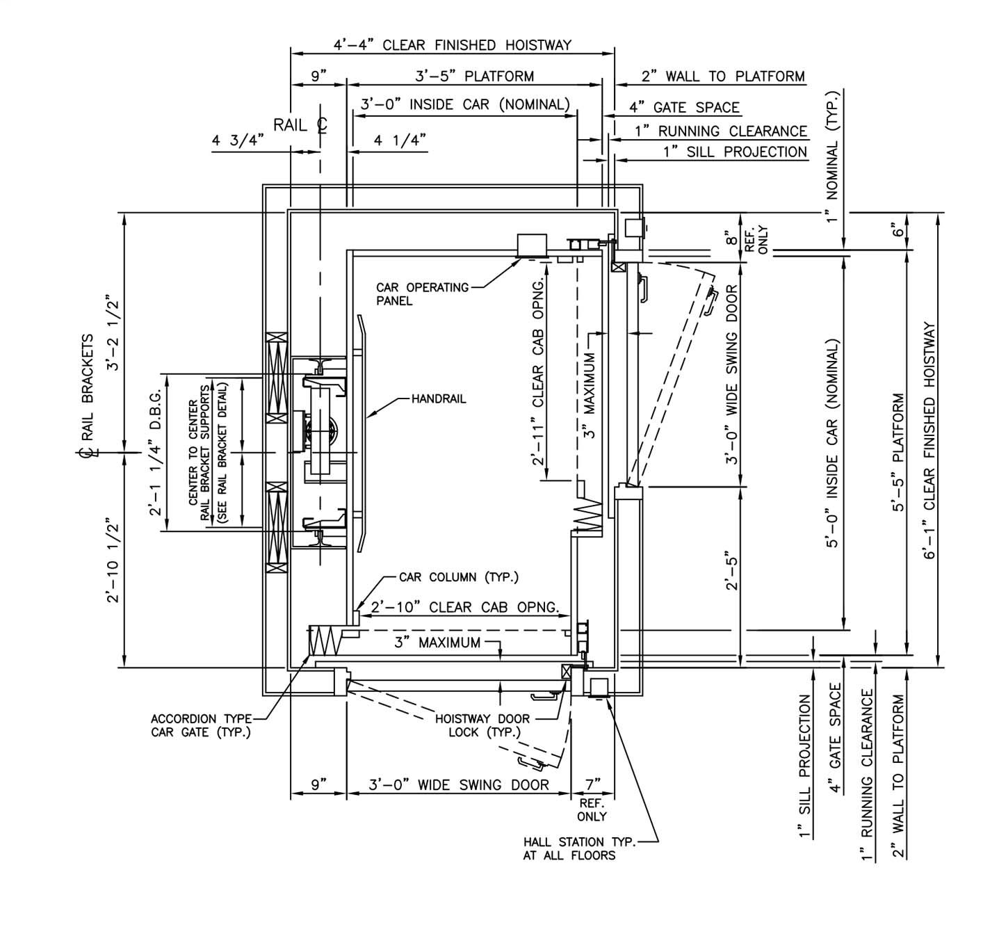 Hydraulic Drawings | Custom Elevator